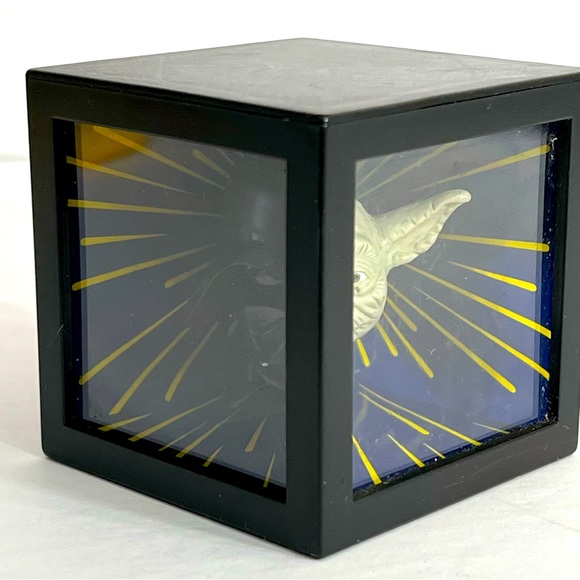 Star Wars | Accents | Vintage Yoda Darth Vader 996 Applause Mirror Box Illusion Cube 25 | Poshmark